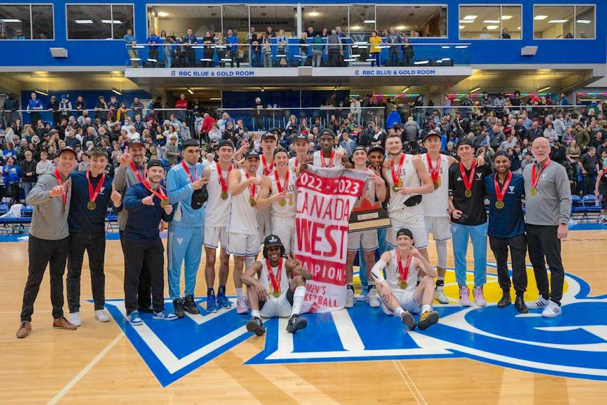 Vikes earn back-to-back Canada West men’s basketball titles | Oak Bay News